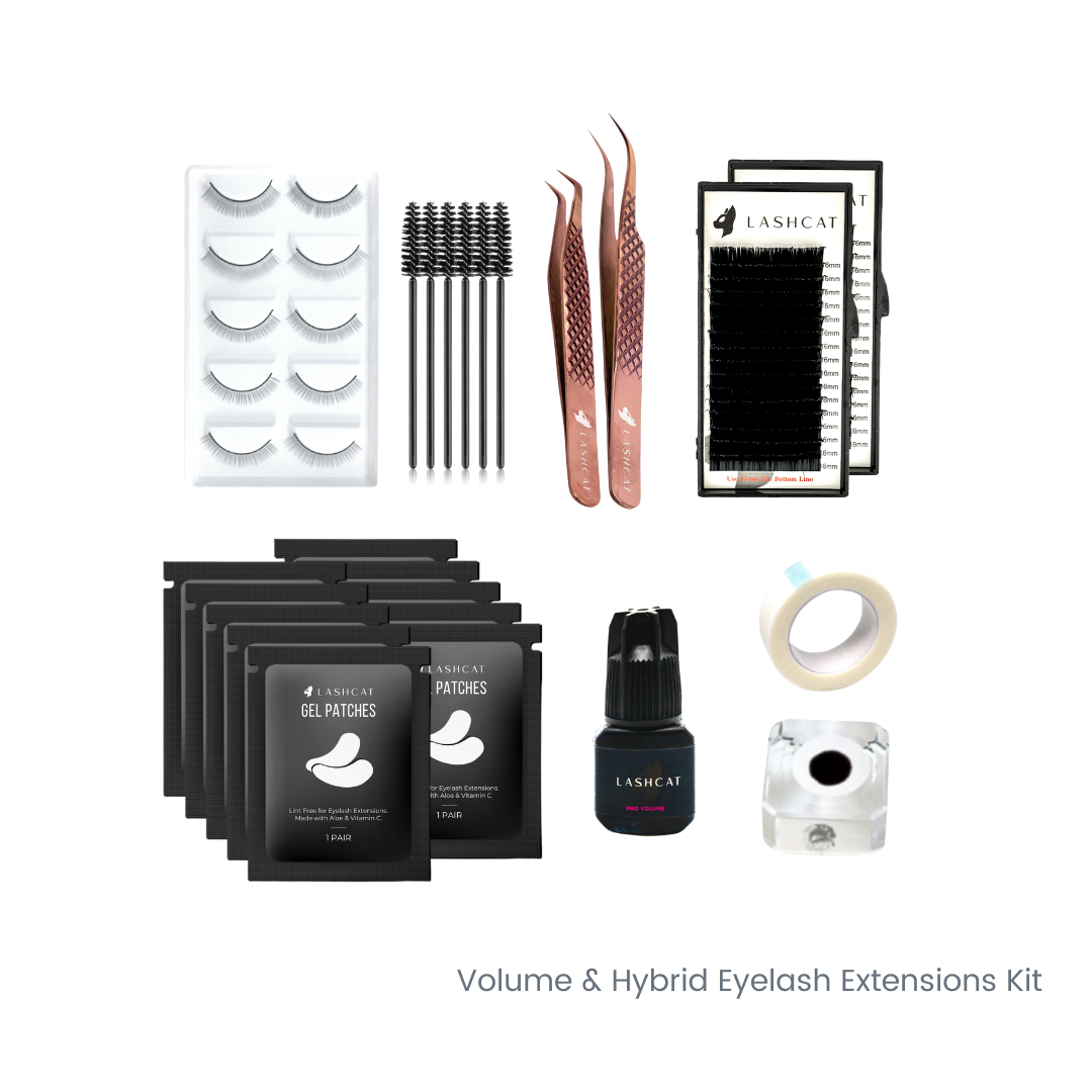 Volume & Hybrid Eyelash Extensions Kit – Virtual Beauty Institute